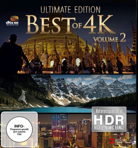 Best of 4K – Ultimate Edition Vol 2 Blu-ray 4K Ultra HD|4K-Demo|4K UHD Demo